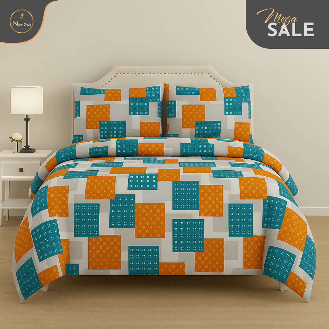 3 Pcs Premium Bedsheets – nishatstudio