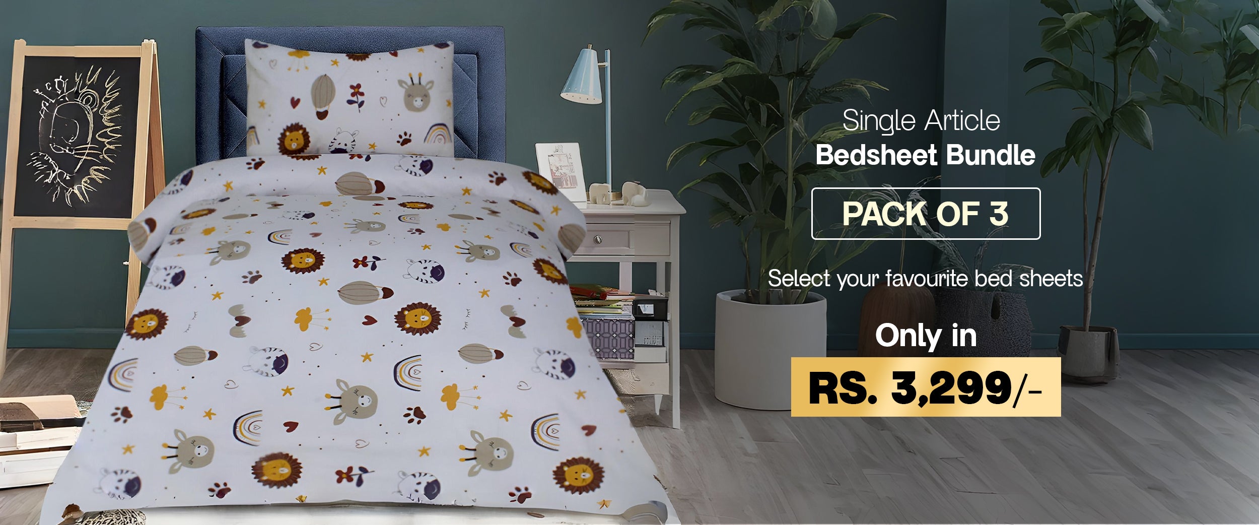 Single Article Bedsheet Bundle – nishatstudio